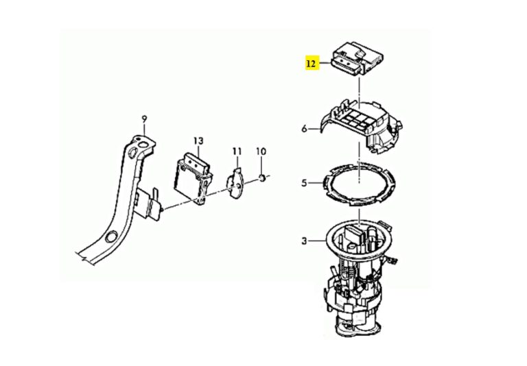 IMS GENUINE BENTLEY NEW CONTROL UNIT FUEL PUMP 4F0906093L - BENTLEY ...