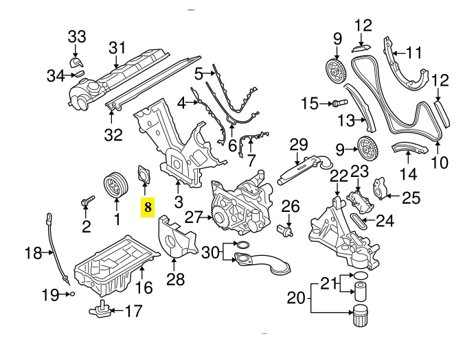 IMS GENUINE PORSCHE NEW FRONT CRANKSHAFT OIL SEAL 94810191020 - PORSCHE ...