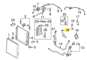 IMS GENUINE RANGE ROVER WATER PIPE LR050935-RANGE ROVER 5.0L 3.0L 2013 ...